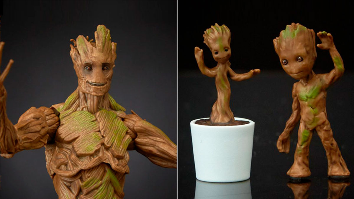 Hasbro presenta la evolución de Groot en Marvel Legends - Nacion Juguetes
