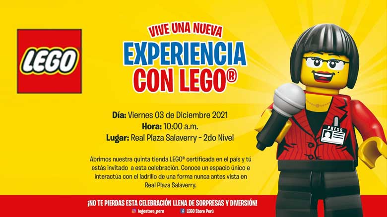 LEGO continúa su expansión en Perú abriendo su 5ta tienda certificada ...
